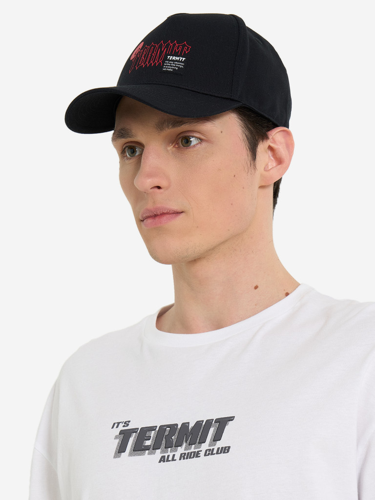 Кепка мужская/женская Termit черный цвет — купить недорого по цене 40.80 руб в интернет-магазине ...