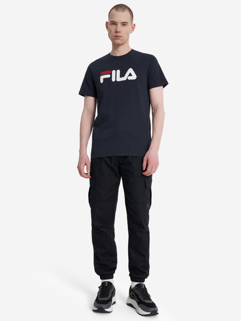 Футболка мужская FILA Essentials темно-синий цвет — купить недорого по цене 46.80 руб в интернет ...