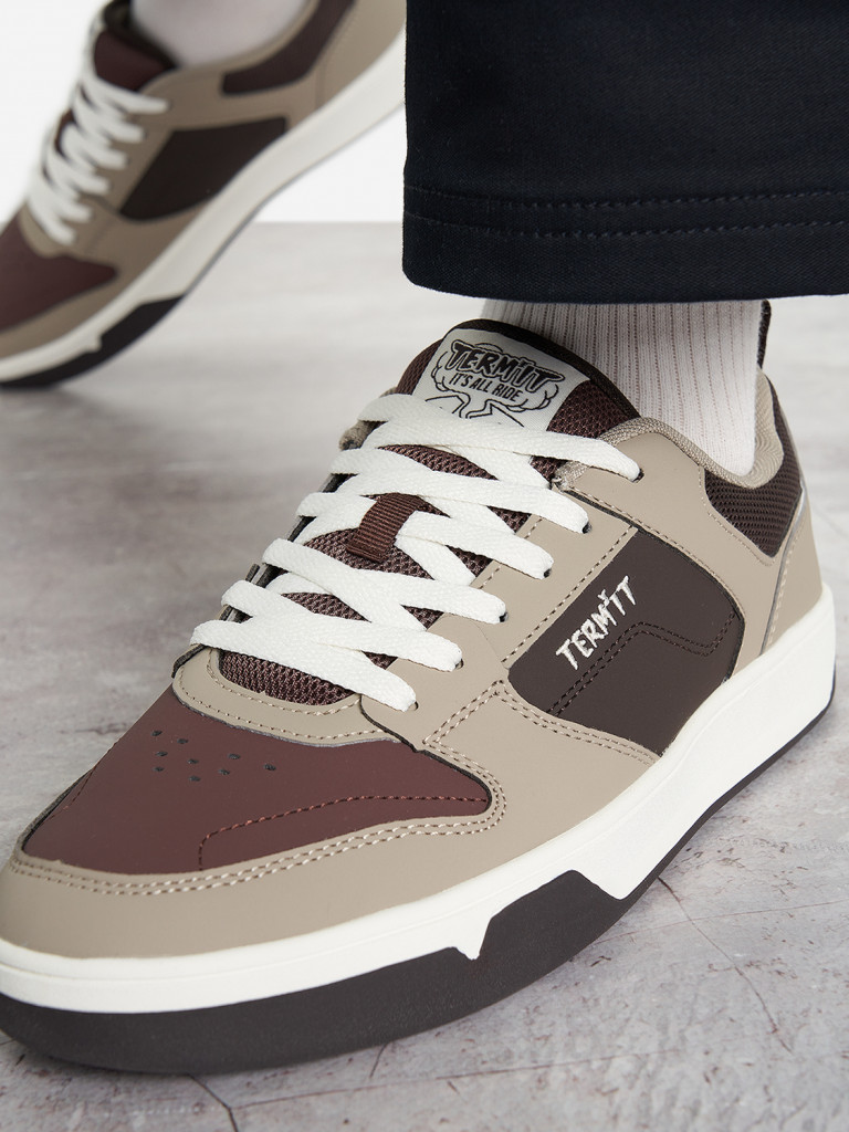 Кеды мужские Termit Casper 3.0 каштановый цвет — купить по цене 122.40 руб со скидкой 40 % в ...