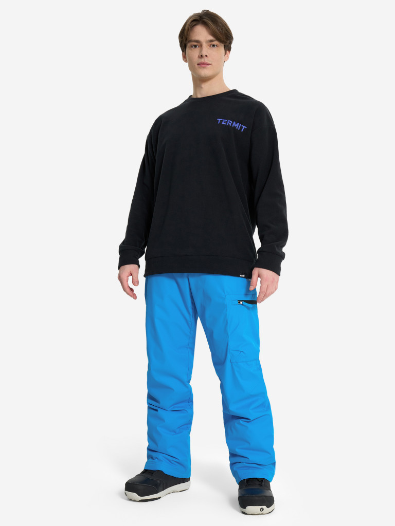 Брюки сноубордические мужские Termit Infinity синий цвет — купить по цене 105 руб со скидкой 40 ...