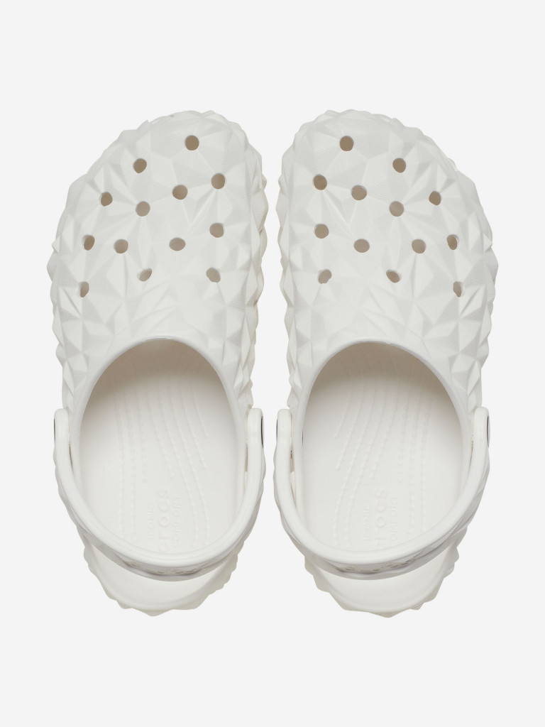 Туфли открытые мужские/женские Crocs белый цвет — купить за 170 руб в ...