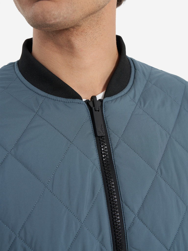 Куртка утепленная двусторонняя мужская Termit черный/синий цвет — купить по цене 230.40 руб со ...