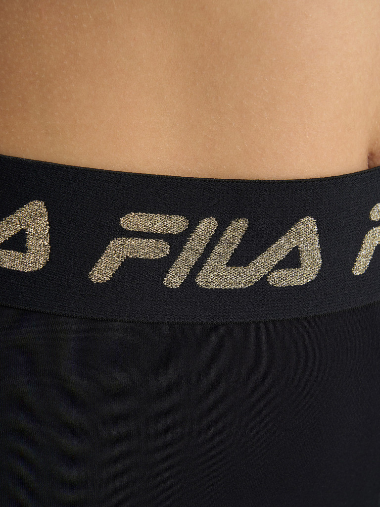 Шорты спортивные для девочек FILA черный цвет — купить за 52.5 руб в ...
