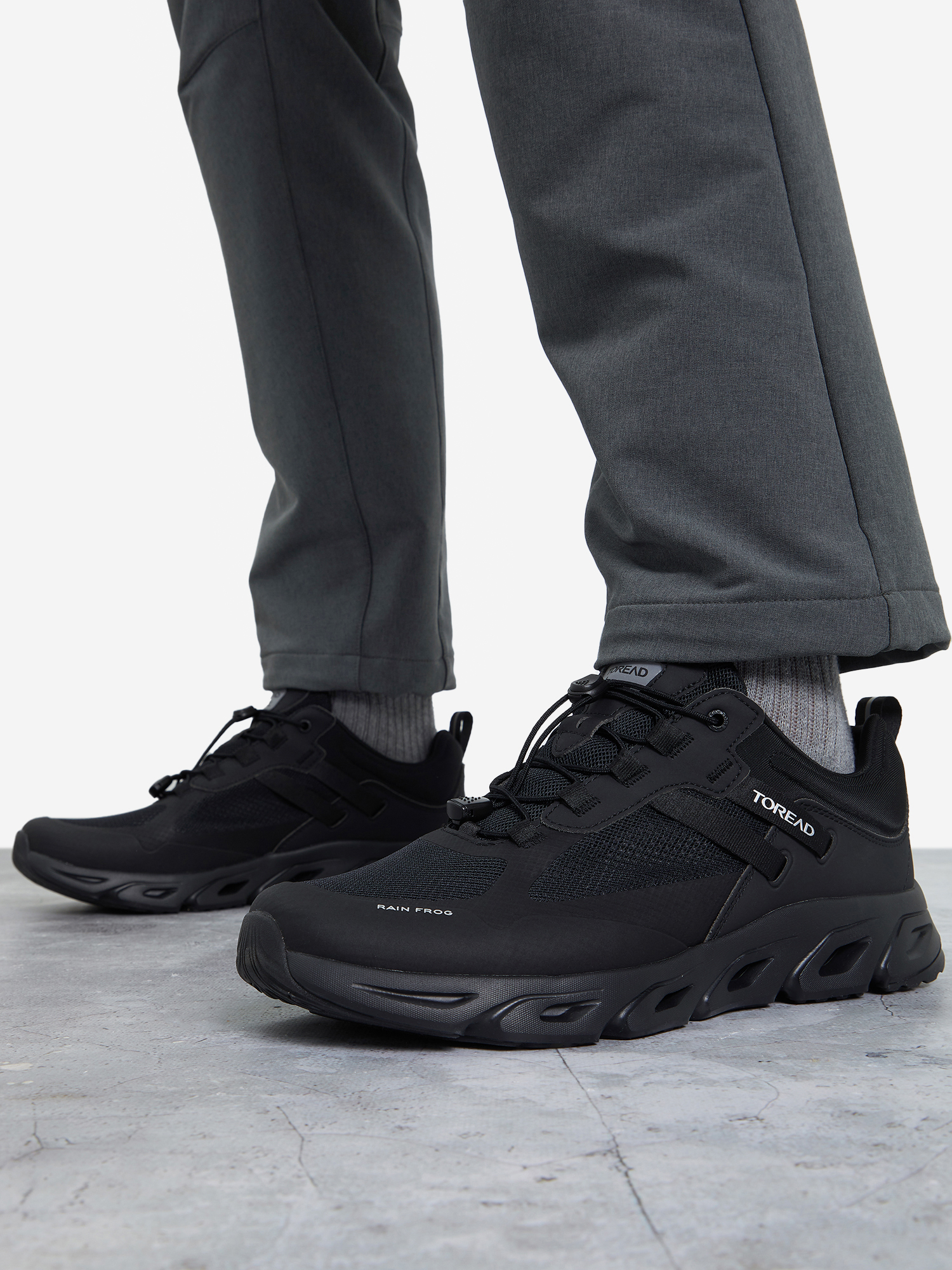 Полуботинки мужские TOREAD черный цвет — купить за 292.5 руб в интернет ...