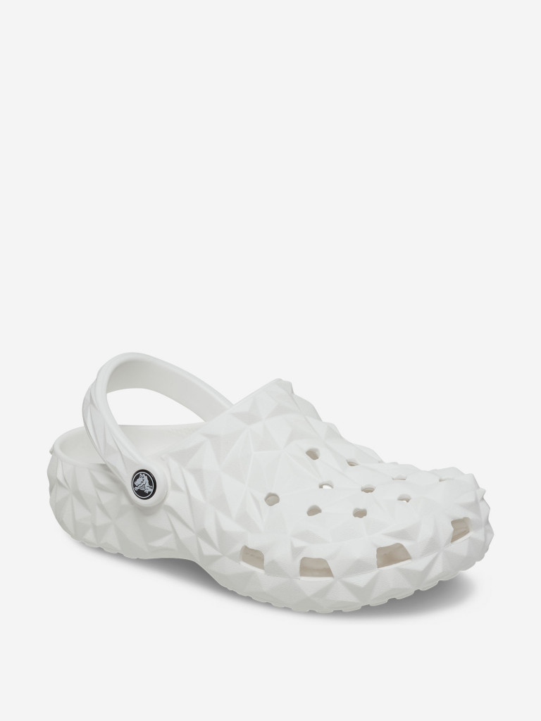 Туфли открытые мужские/женские Crocs белый цвет — купить за 170 руб в ...