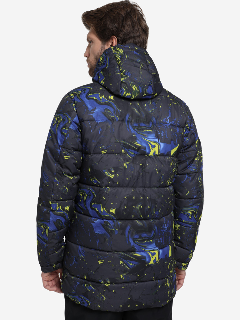 Пуховик мужской Termit черный/синий цвет — купить по цене 141 руб со скидкой 60 % в интернет ...