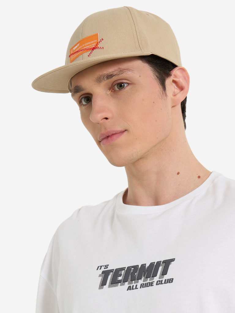 Бейсболка Termit бежевый цвет — купить по цене 32.40 руб со скидкой 40 % в интернет-магазине ...