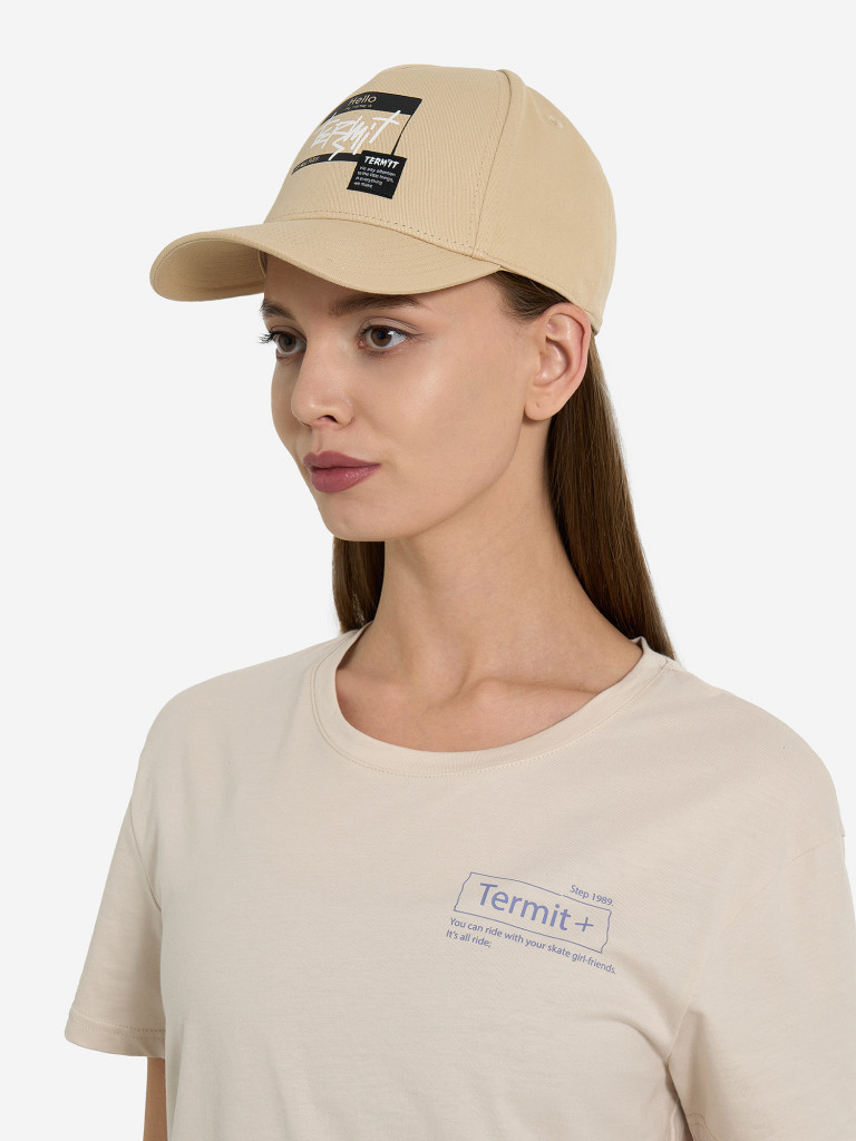 Бейсболка Termit бежевый цвет — купить по цене 17.32 руб со скидкой 60 % в интернет-магазине ...