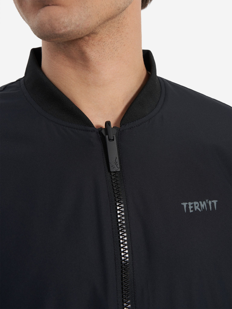 Куртка утепленная двусторонняя мужская Termit черный/синий цвет — купить по цене 230.40 руб со ...