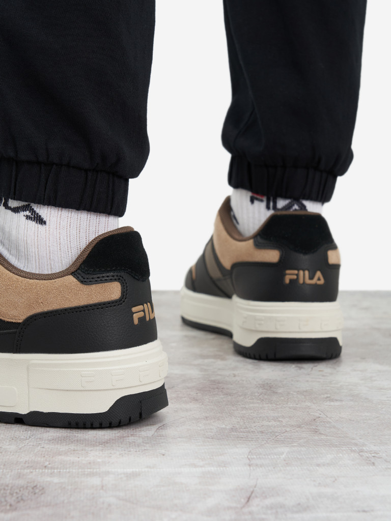 Кеды мужские FILA Fx-1000 Low черный/коричневый цвет — купить за 176.8 руб в интернет-магазине ...
