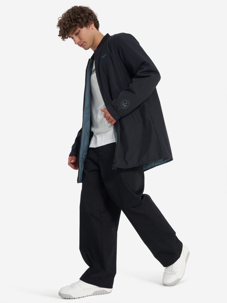 Куртка утепленная двусторонняя мужская Termit черный/синий цвет — купить по цене 230.40 руб со ...