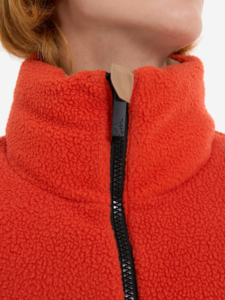 Пуховик двусторонний мужской Termit бежевый/красный цвет — купить по цене 231 руб со скидкой 40 ...