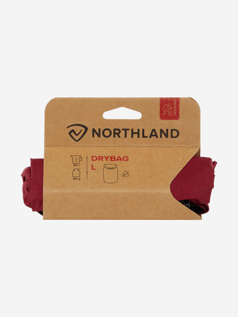 Мешок (гермомешок туристический) Northland бордовый цвет — купить ...