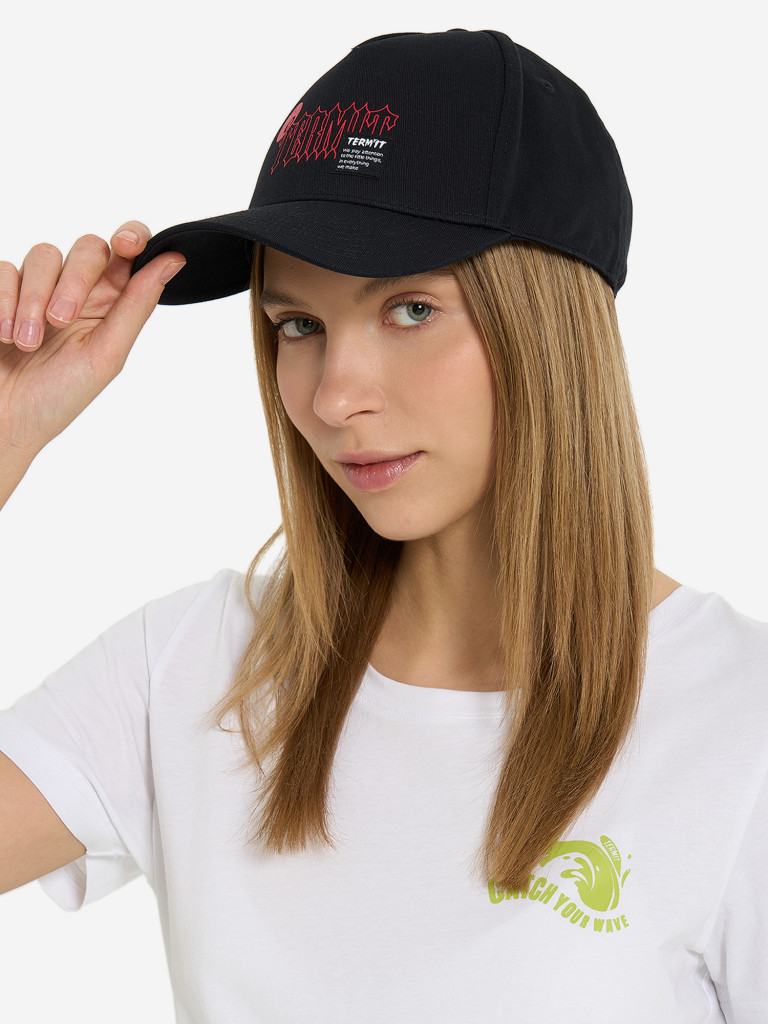 Кепка мужская/женская Termit черный цвет — купить недорого по цене 40.80 руб в интернет-магазине ...