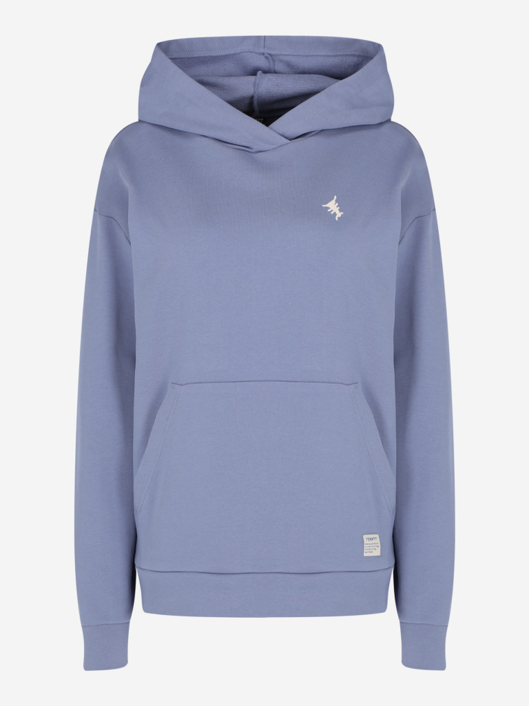 Худи женское оверсайз Termit черничный цвет — купить по цене 77.58 руб со скидкой 40 % в ...