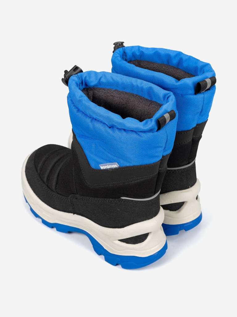 Сапоги утепленные детские Nordman T-Rex Led синий цвет — купить недорого по цене 169.30 руб в ...