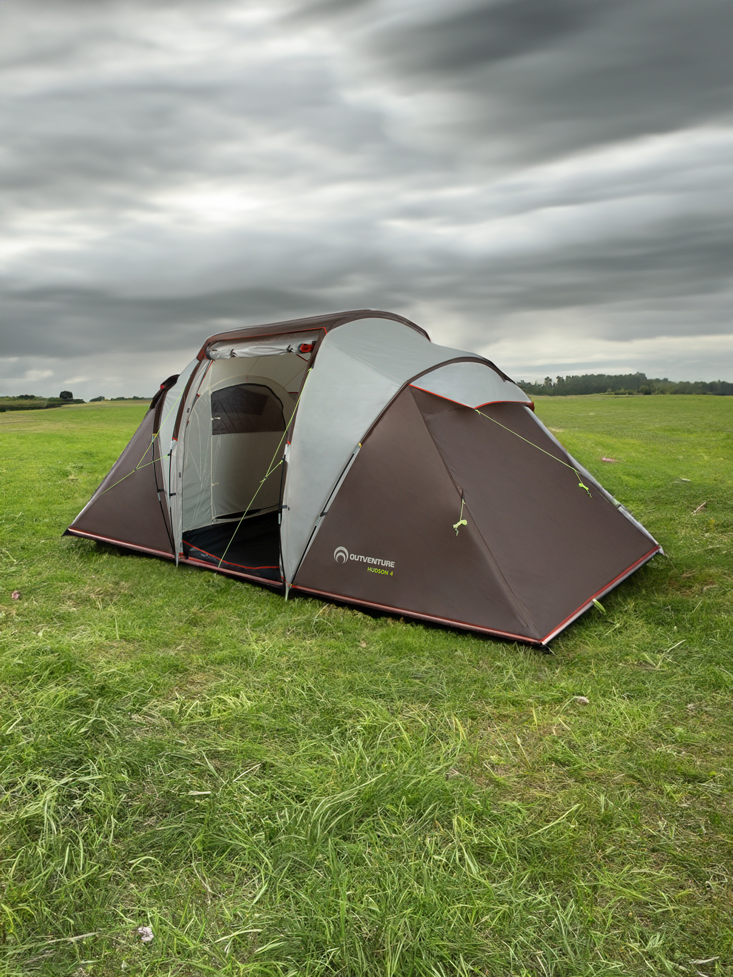 Палатка туристическая Outventure бежевый цвет как у Vaude — купить за ...