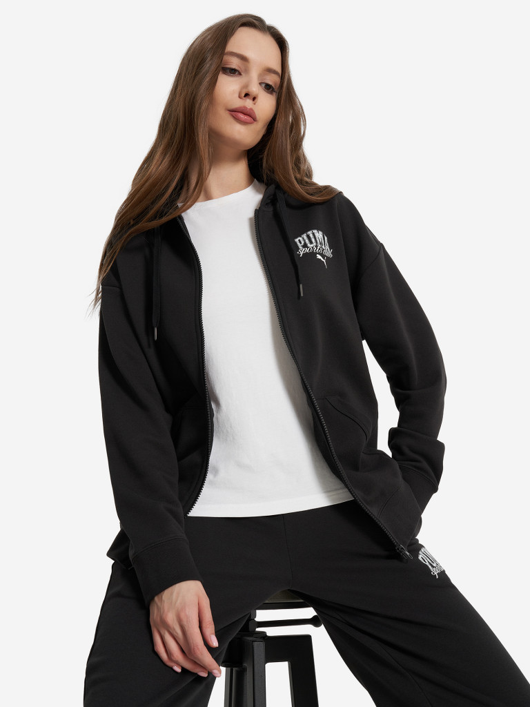 Куртка женская Puma черный цвет — купить за 289 руб в интернет-магазине ...