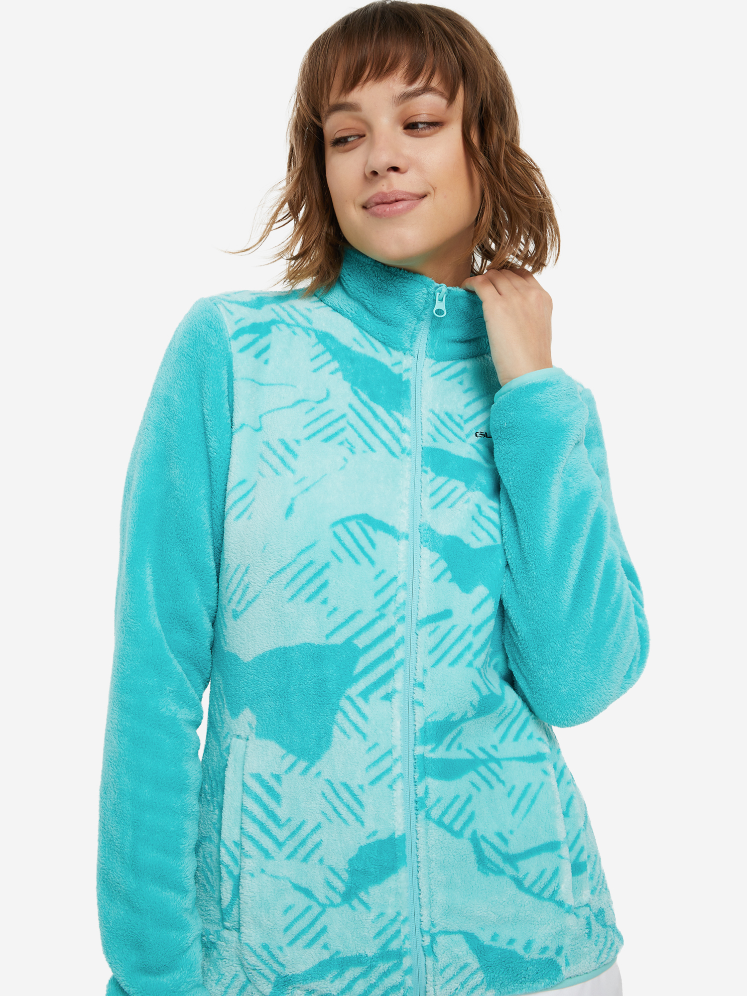 Куртка женская Glissade бирюзовый цвет — купить за 108 руб в интернет ...