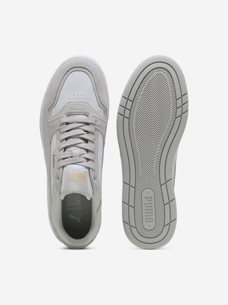 Кеды мужские PUMA Court Classic Street Sd белый/серый цвет — купить по ...