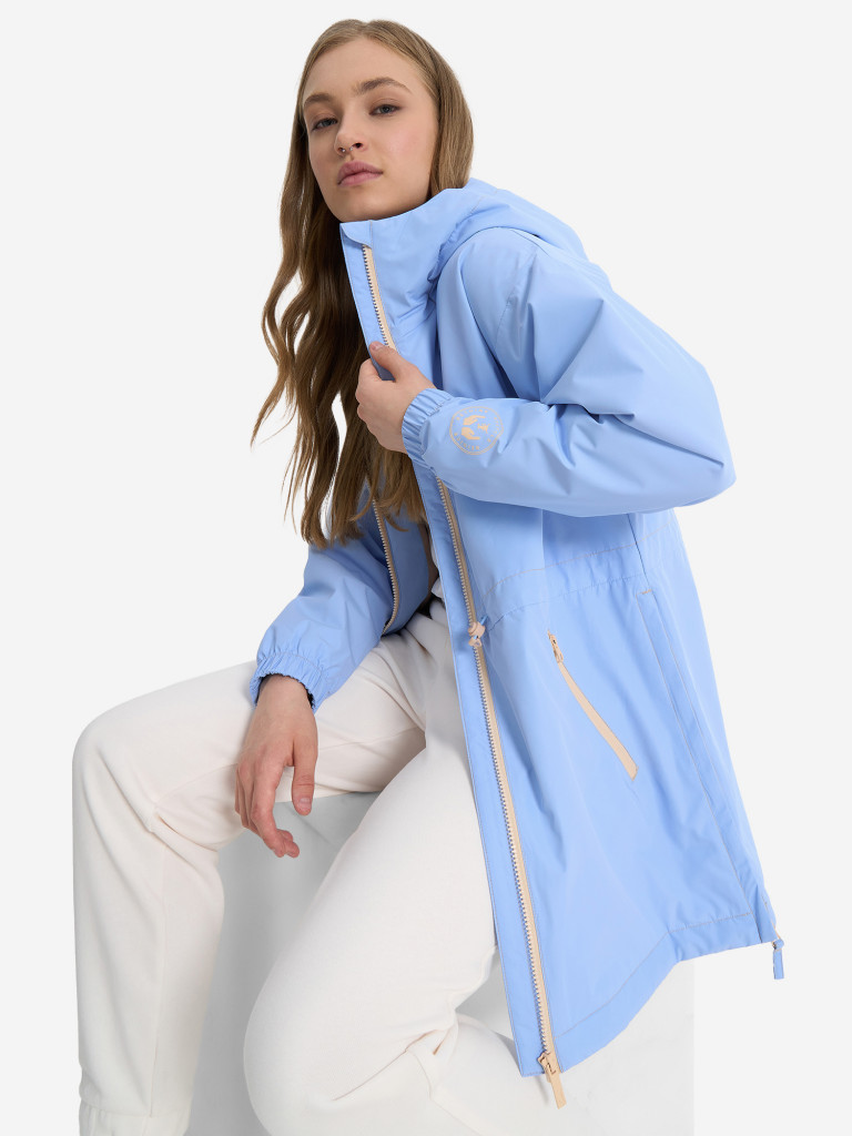 Куртка утепленная женская Termit васильковый цвет — купить по цене 147 руб со скидкой 40 % в ...