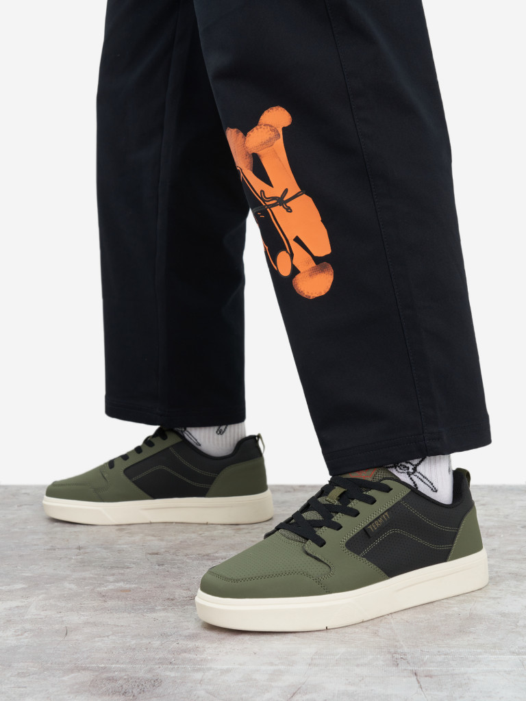 Кеды мужские Termit Bronx 2.0 Low зеленый цвет — купить недорого по цене 140 руб в интернет ...