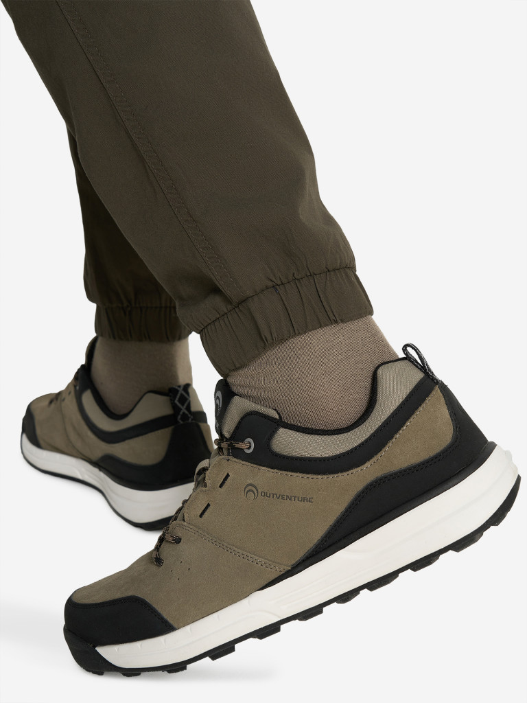 Брюки мужские Outventure темно-коричневый цвет — купить по цене 102 руб ...