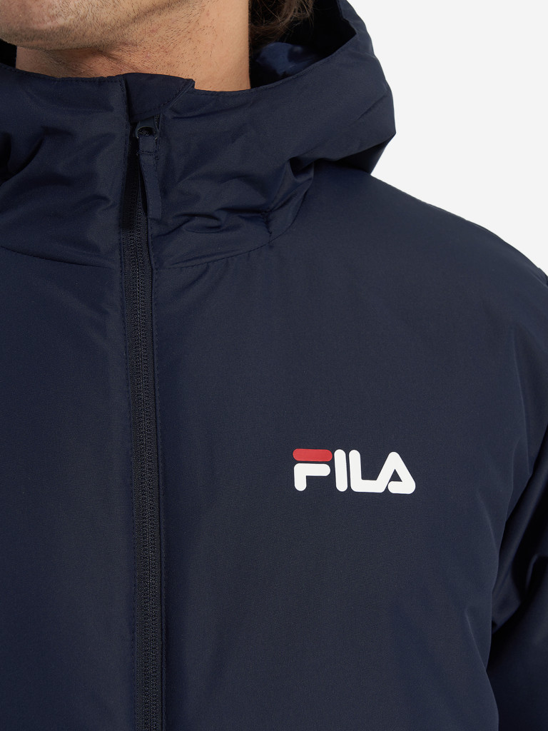 Куртка утепленная мужская FILA Essentials темно-синий цвет — купить по цене 252 руб в интернет ...