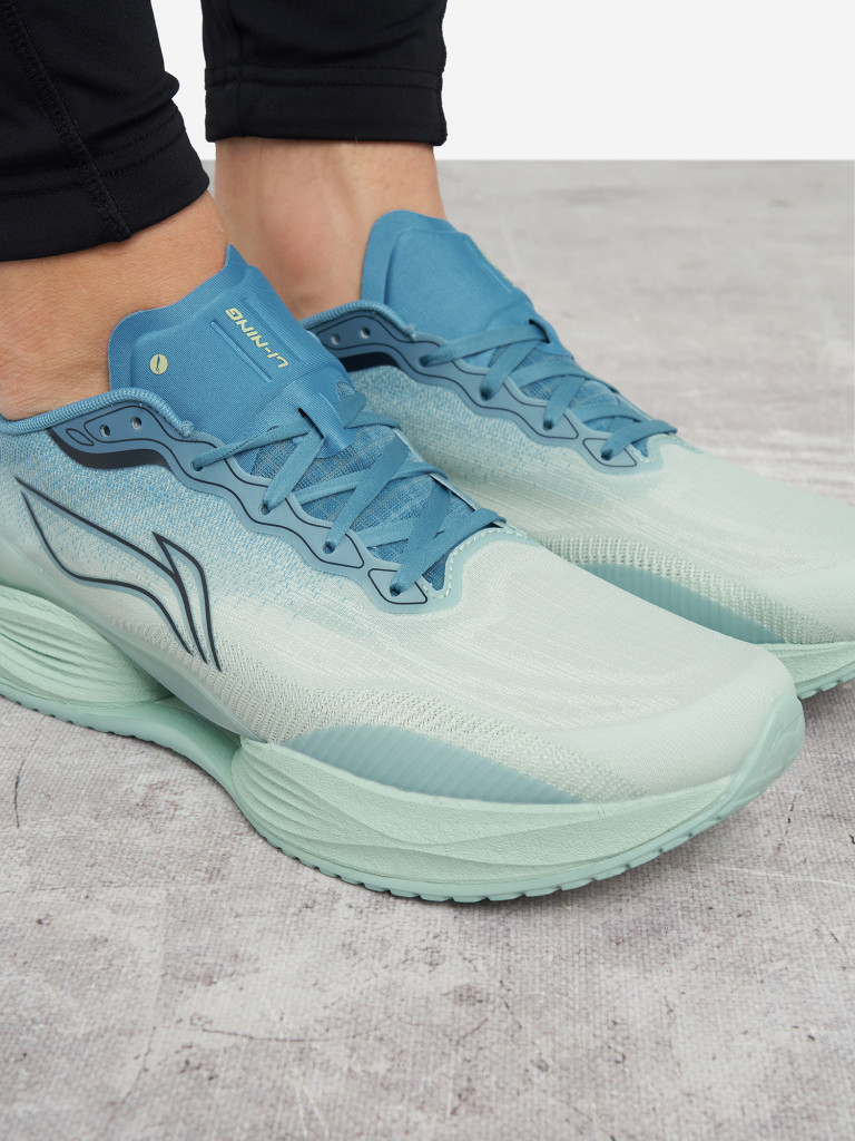 Кроссовки мужские Li-Ning Superlight 22 белый/голубой цвет — купить по ...